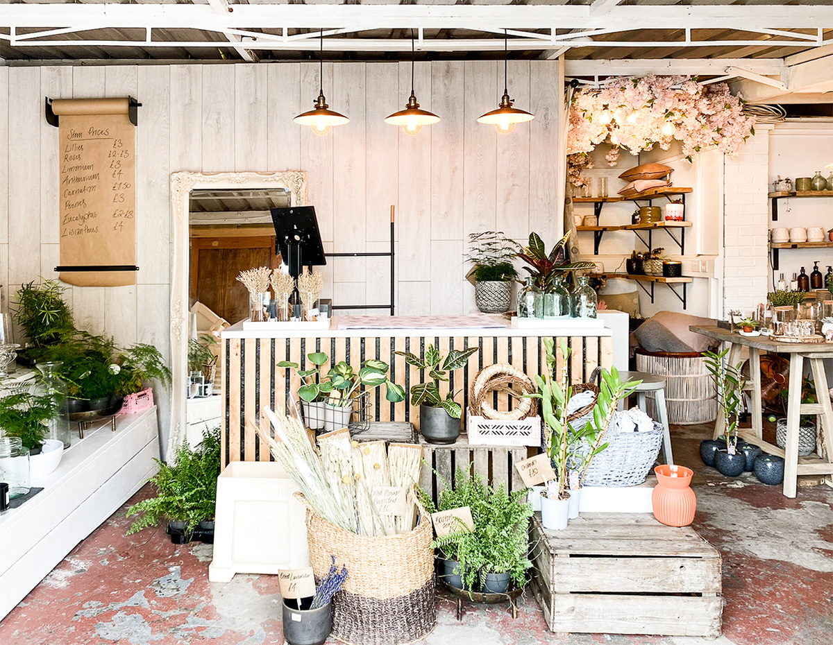 Retail Spatial Design | Create & Wild Florist, East Sheen - Emmerson ...